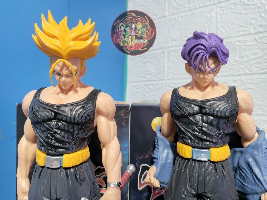 DBZ SSJ and Base Form Trunks set HQKO (BIB) on Carousell