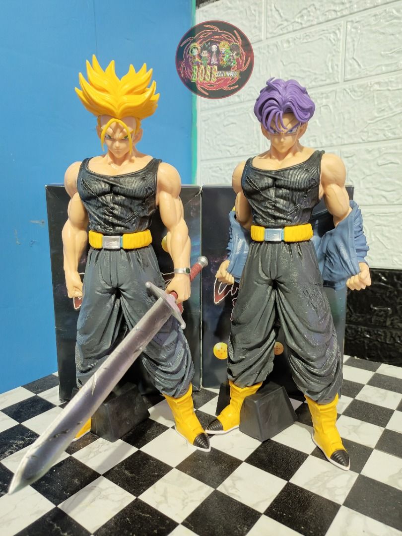 DBZ SSJ and Base Form Trunks set HQKO (BIB) on Carousell