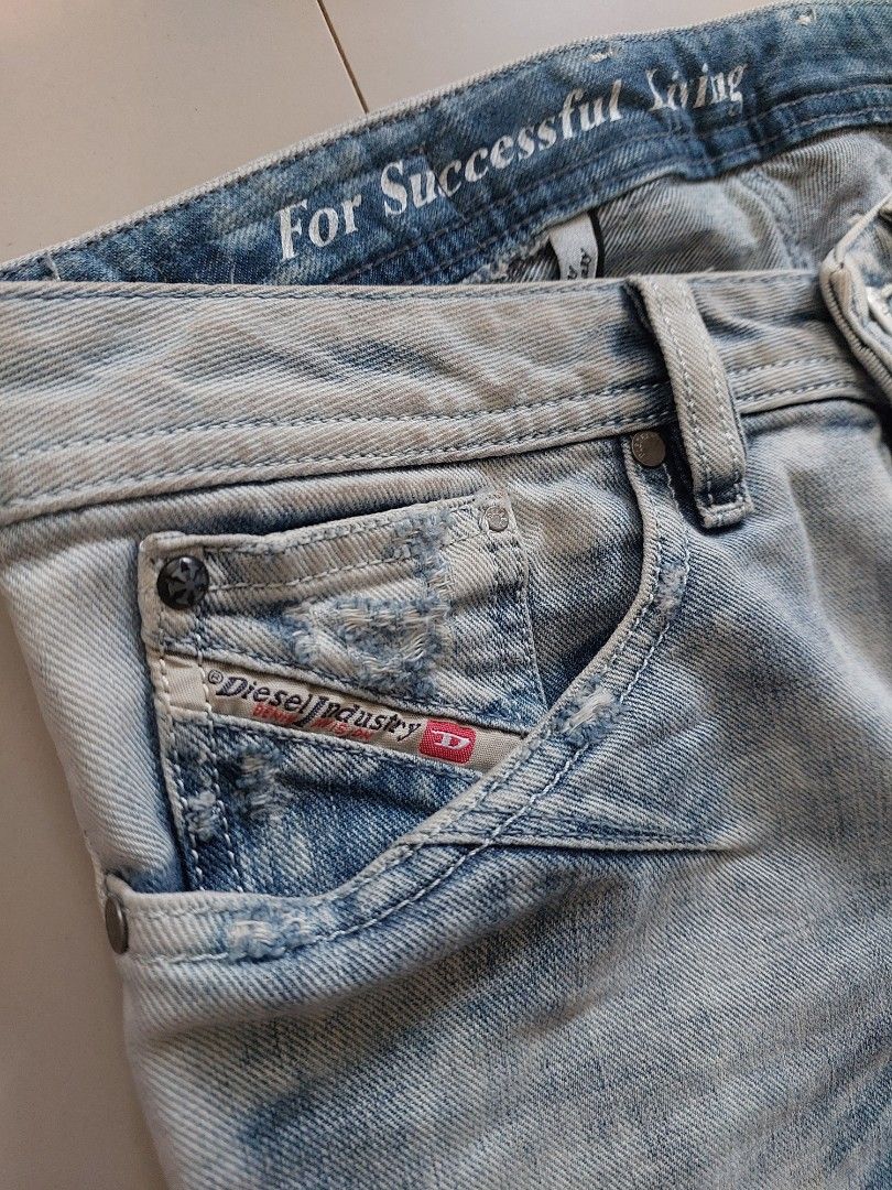 Diesel shioner slim skinny, Men's Fashion, Bottoms, Jeans on Carousell