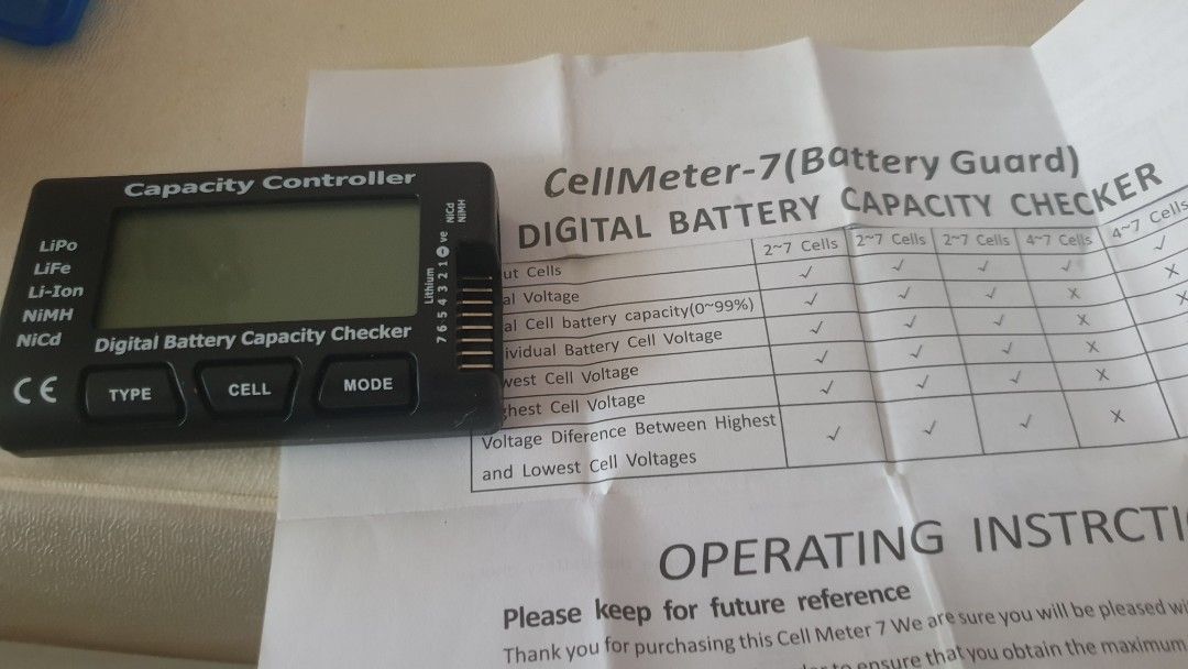 Digital Battery Capacity Checker, Photography, Photography Accessories ...