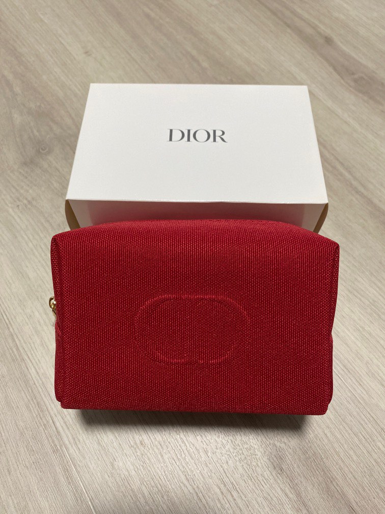DIOR Beauty Pouch, Women's Fashion, Bags & Wallets, Purses & Pouches on ...