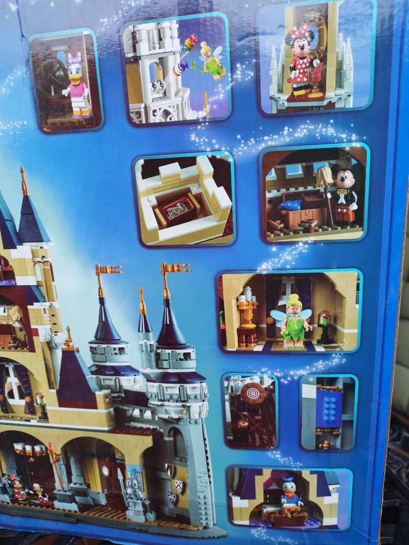 Disney Castle Mega Building Block Set 4160pcs, Hobbies & Toys, Toys ...