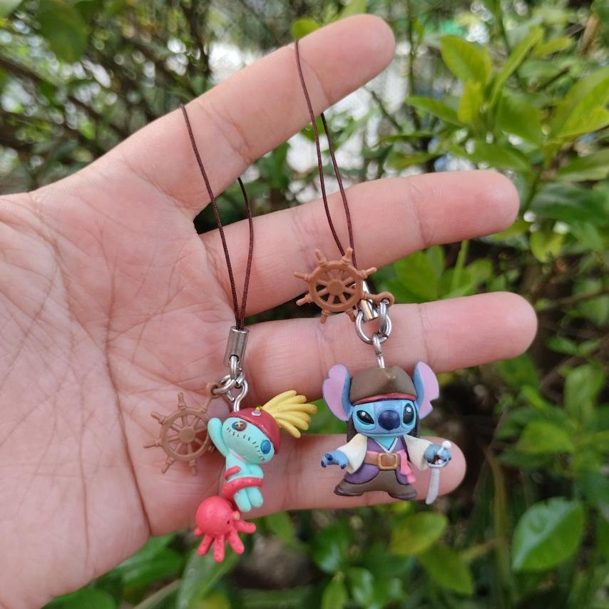 DISNEY Lilo & Stitch-- Stitch and Scrump charm set, Hobbies & Toys ...