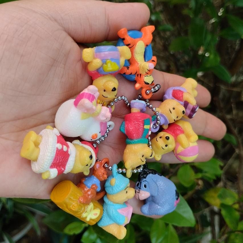 DISNEY Winnie the Pooh charm set, Hobbies & Toys, Toys & Games on Carousell
