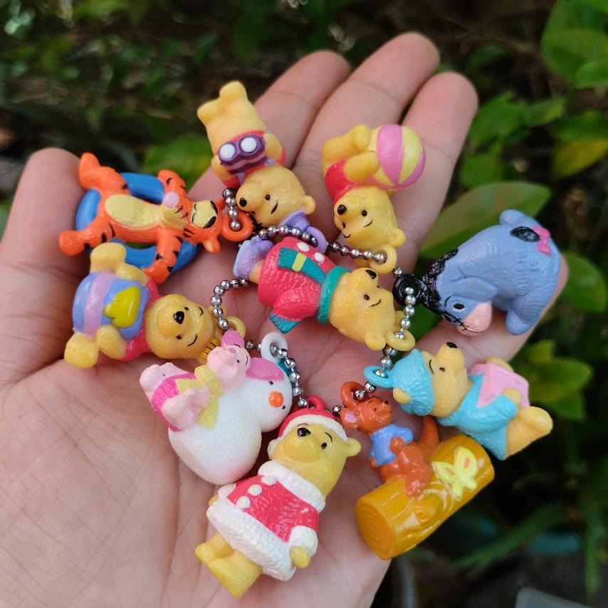 DISNEY Winnie the Pooh charm set, Hobbies & Toys, Toys & Games on Carousell