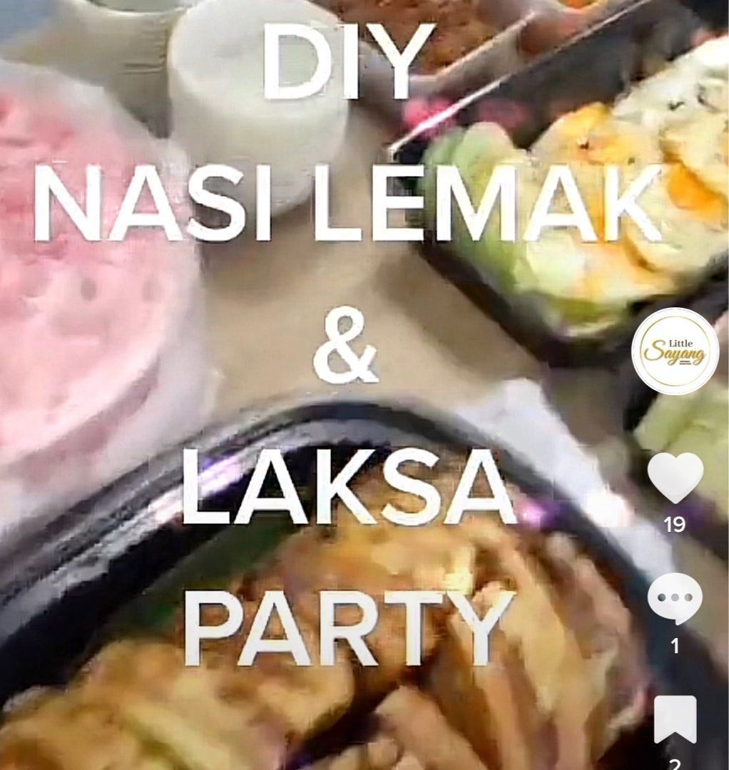 DIY NASI LEMAK & LAKSA PARTY, Food & Drinks, Packaged & Instant Food on ...