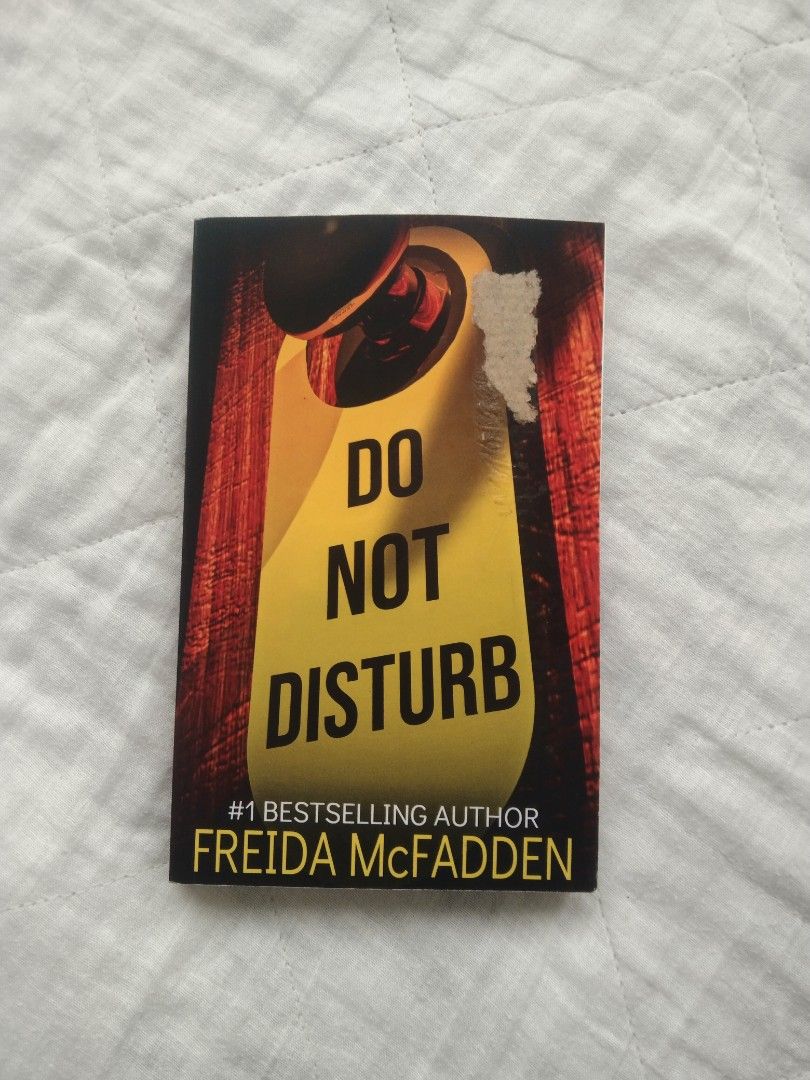Do Not Disturb by Freida McFadden, Hobbies & Toys, Books & Magazines ...