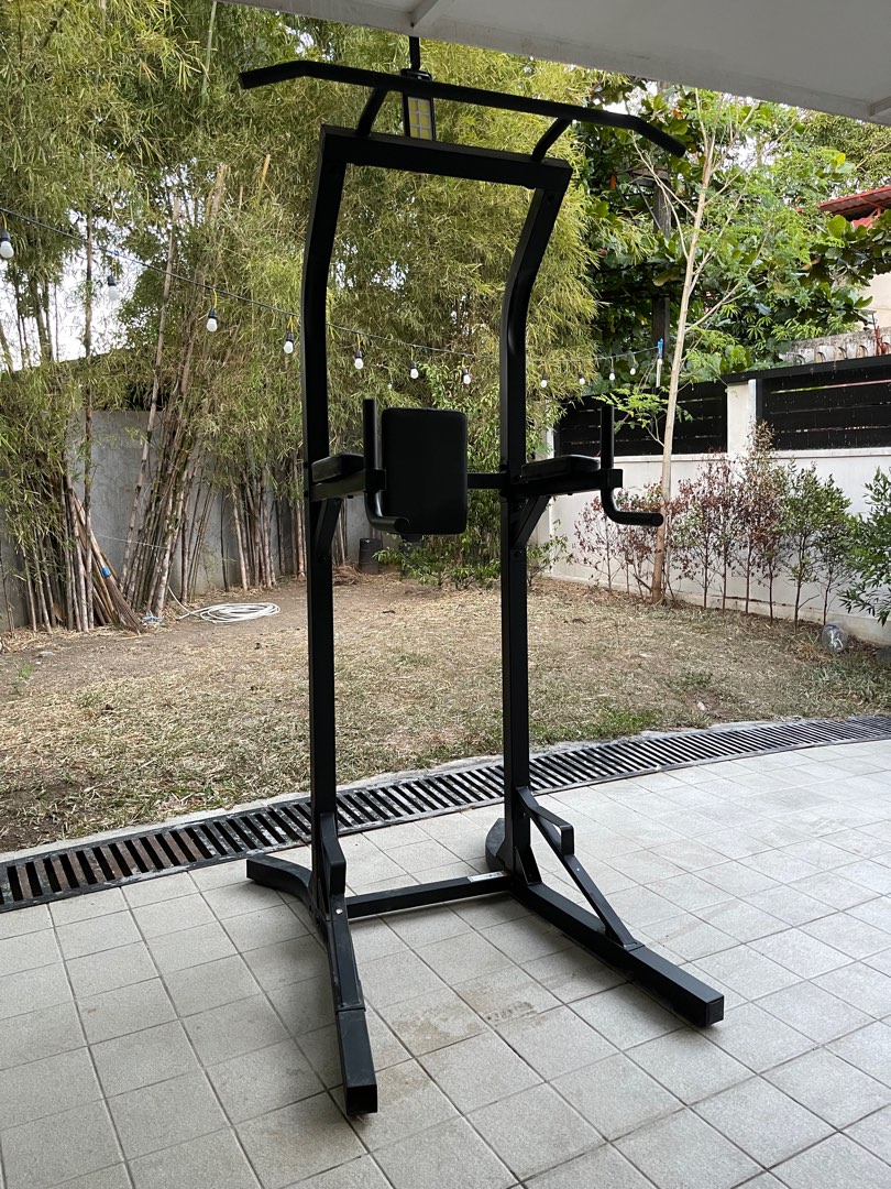 Domyos 900 Pull-Up and Dip Station, Sports Equipment, Exercise ...