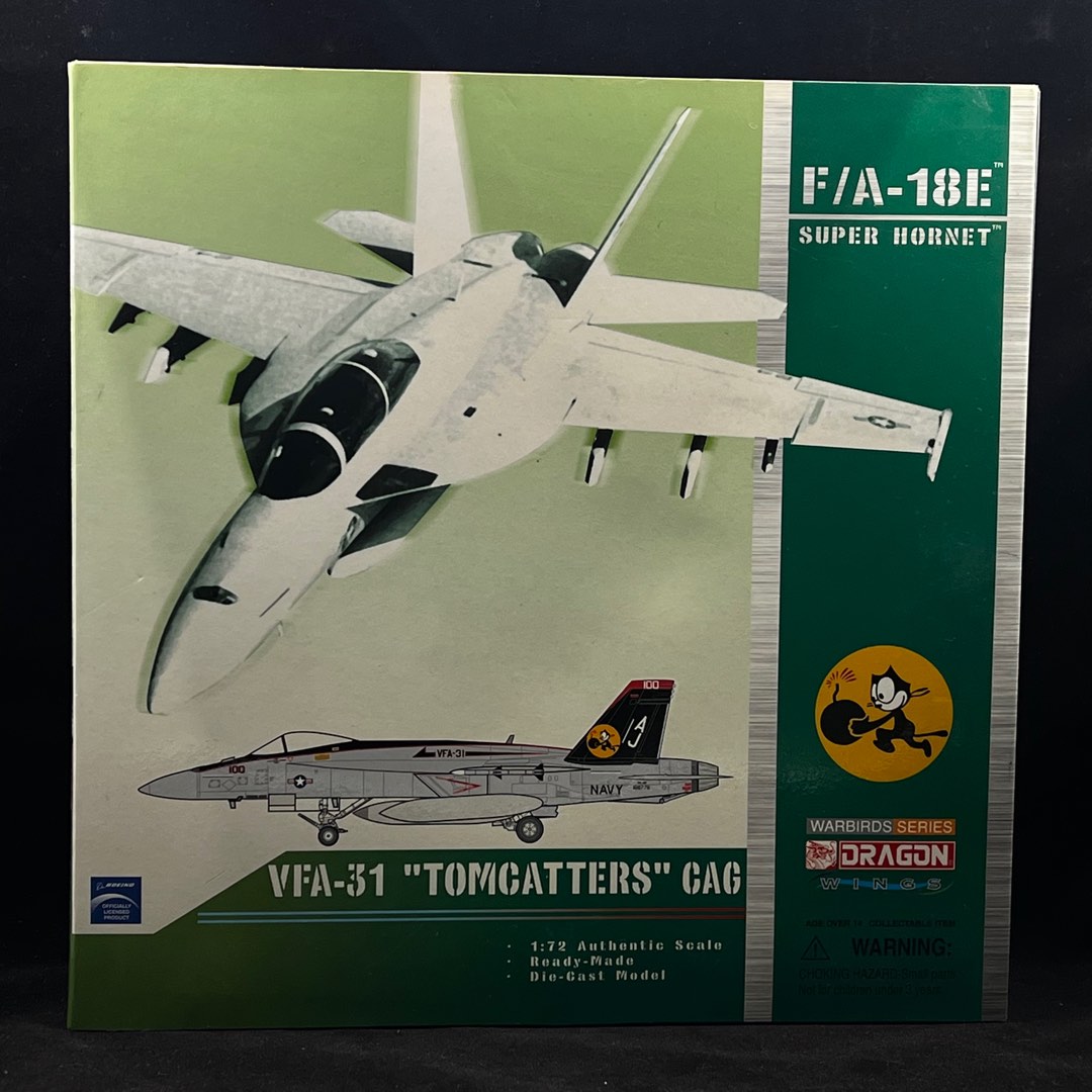 Dragon Warbirds 50136 F/A-18E Super Hornet, VFA-31 "Tomcatters" CAG 1/ ...