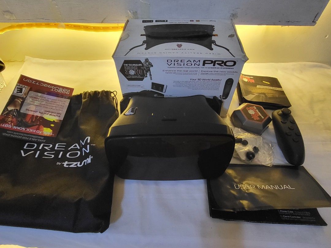 Dream vision Pro virtual Reality Smartphone Headset, Video Gaming ...