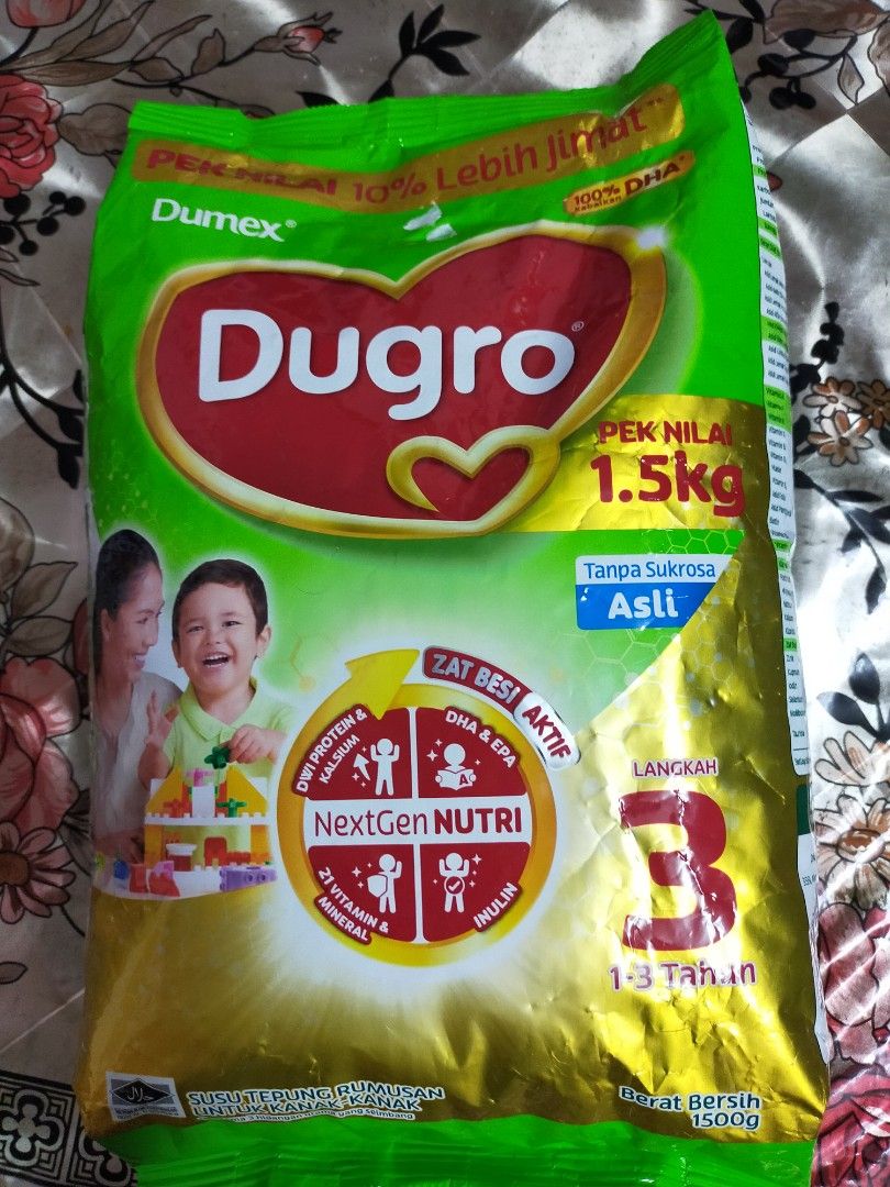 Big Pack 1.5Kg Dugro Stage 3, Babies & Kids, Nursing & Feeding, Weaning ...