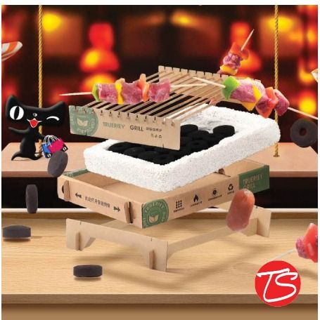 Eco Friendly BBQ Everywhere Pit (Instant Fire, Quick Setup BBQ Portable ...
