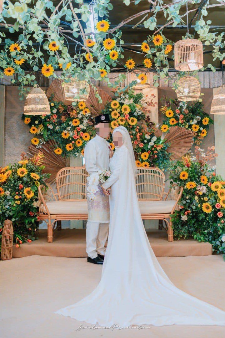 Elsie Bride Dress by Wanzar, Women's Fashion, Muslimah Fashion, Dresses ...