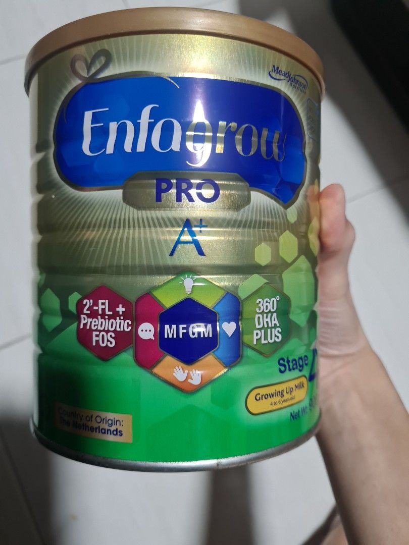 Enfagrow Pro A+ Stage 4 [900g], Babies & Kids, Nursing & Feeding, Breastfeeding & Bottle Feeding ...