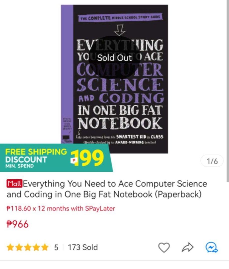 Everything You Need To Ace Computer Science and Coding, Hobbies & Toys, Books & Magazines ...