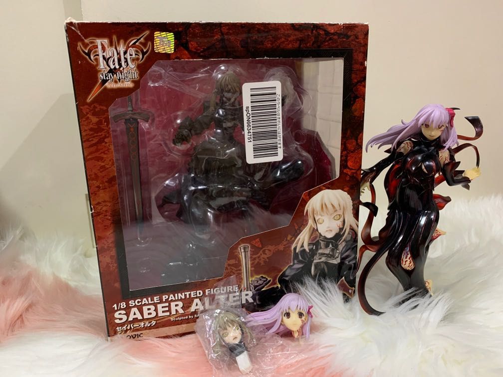 Fate Stay Night Saber Alter and Sakura Matou Type moon figure set ...