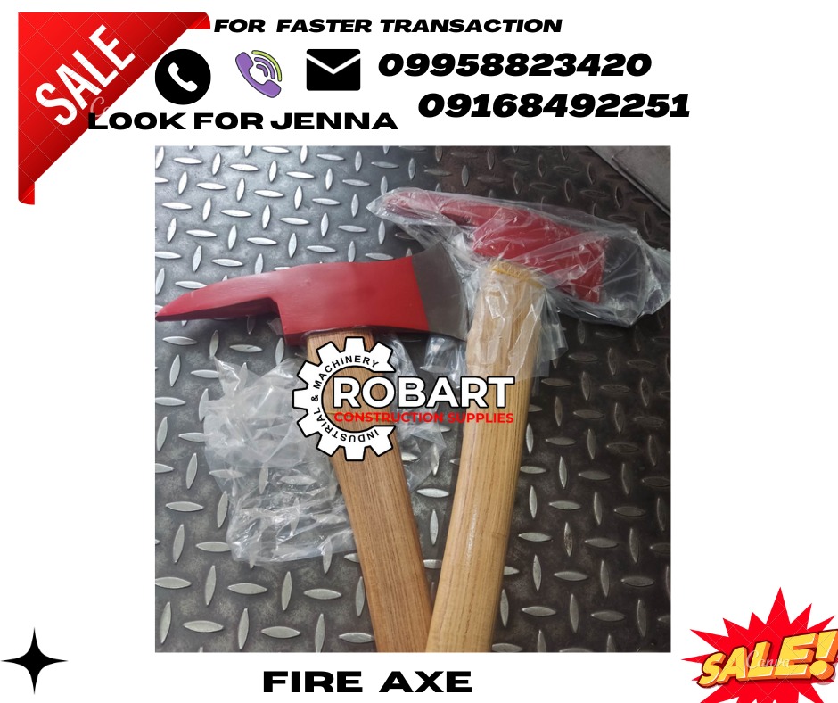 fire axe, Commercial & Industrial, Construction Tools & Equipment on ...