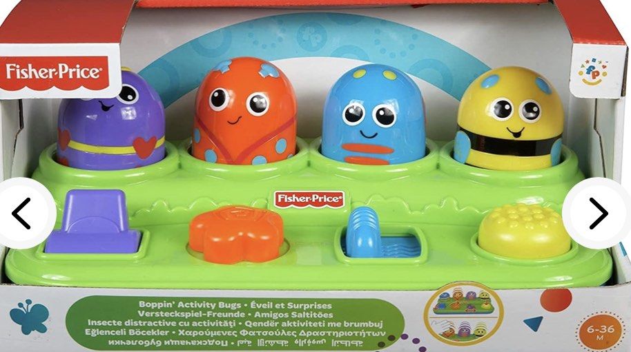 Fisher Price Brilliant Basics Boppin' Activity Bugs, Babies & Kids ...