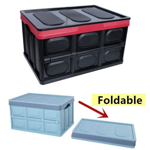 Foldable Picnic Table Box Car Storage Collapsible Wooden Top new design ...