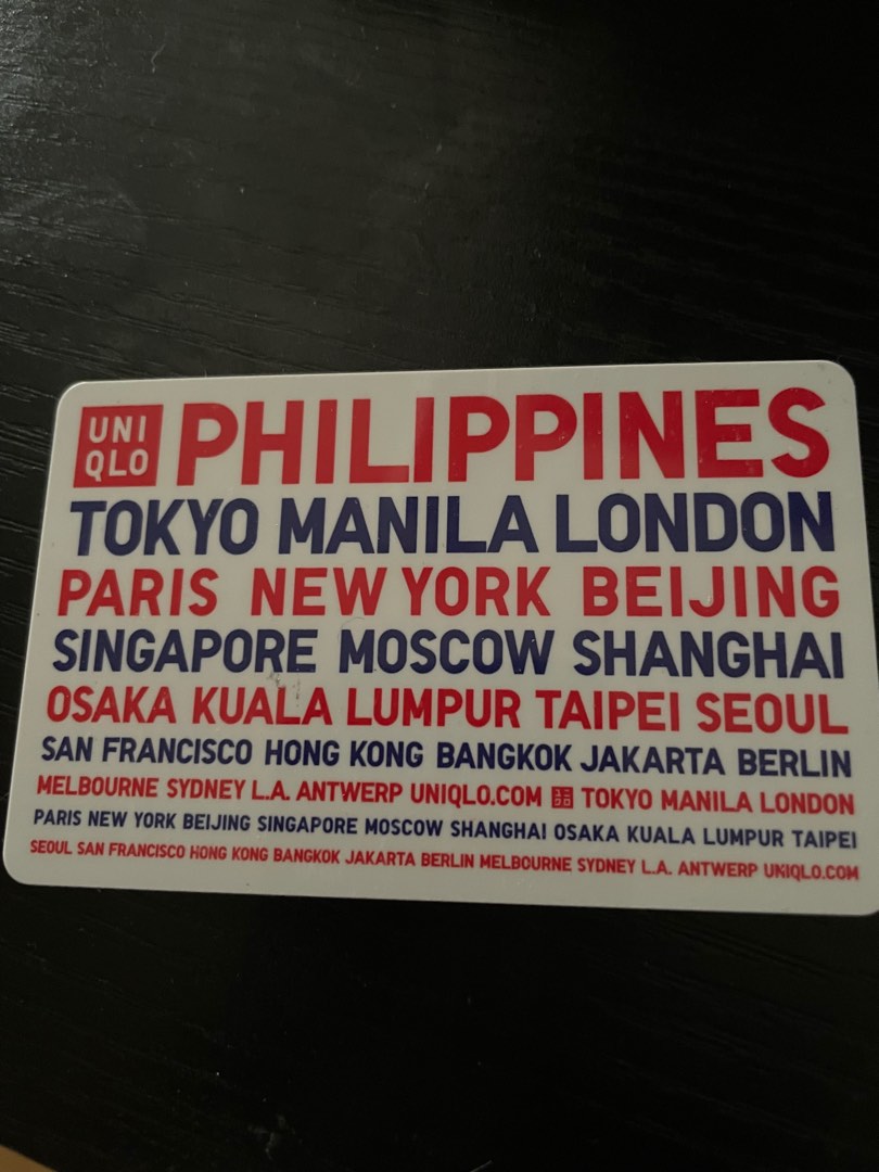 FOR SALE: Uniqlo GC (Worth P500), Tickets & Vouchers, Store Credits on ...