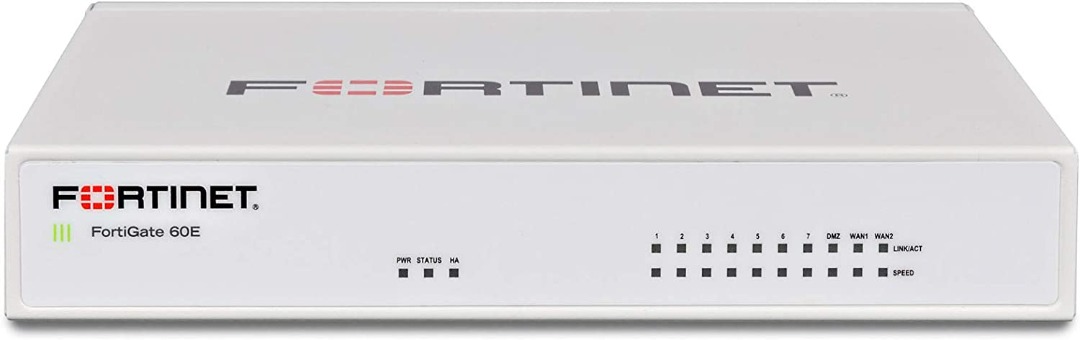 FORTINET FortiGate-60E FG-60E Next Generation (NGFW) Firewall Appliance ...