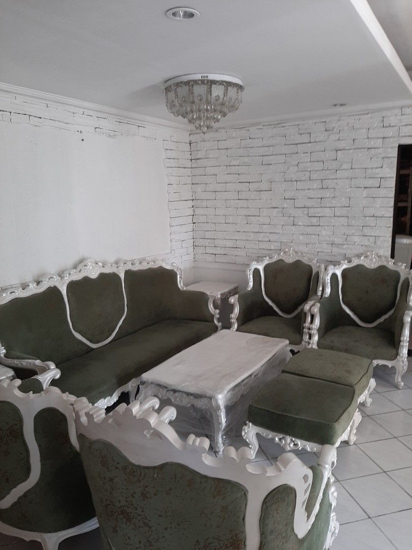 French type sala set, Furniture & Home Living, Furniture, Sofas on ...