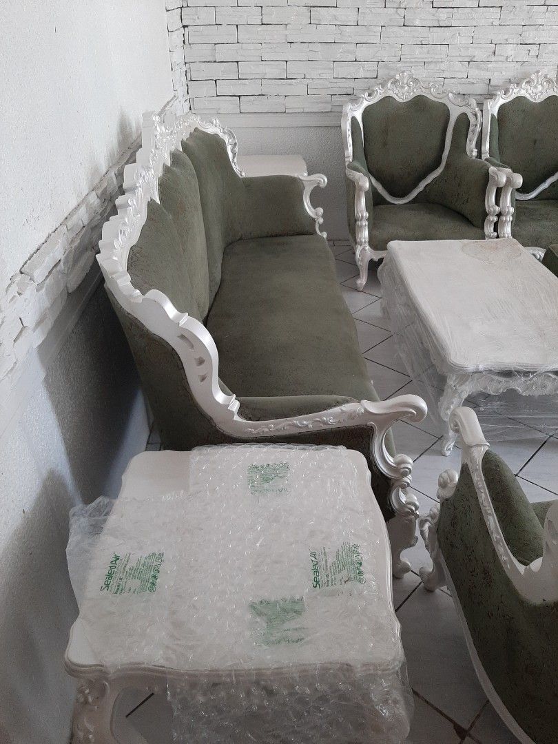 French type sala set, Furniture & Home Living, Furniture, Sofas on ...