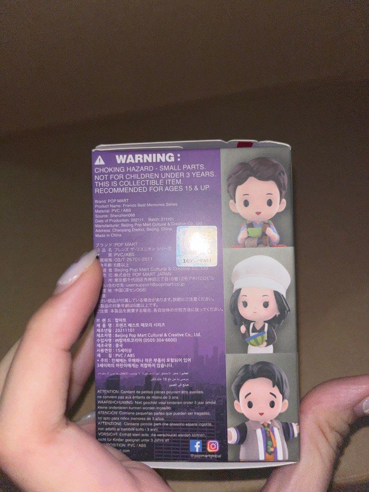 F.R.I.E.N.D.S Popmart Blind Box, Hobbies & Toys, Toys & Games on Carousell