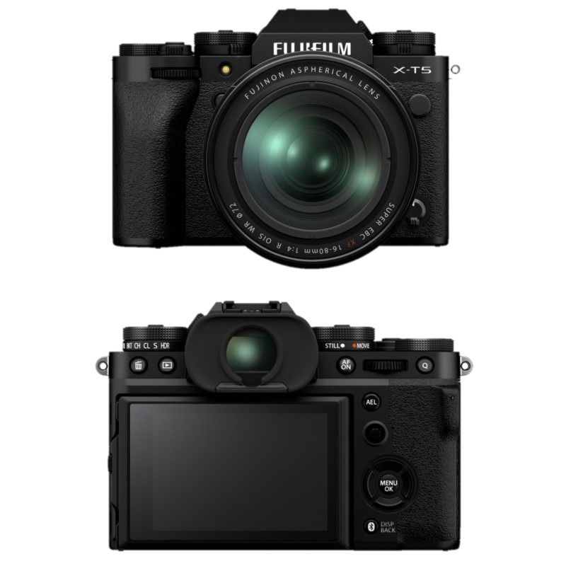 FUJIFILM X-T5 (Black XT5) + Fujinon XF 16-80mm Lens, Photography ...