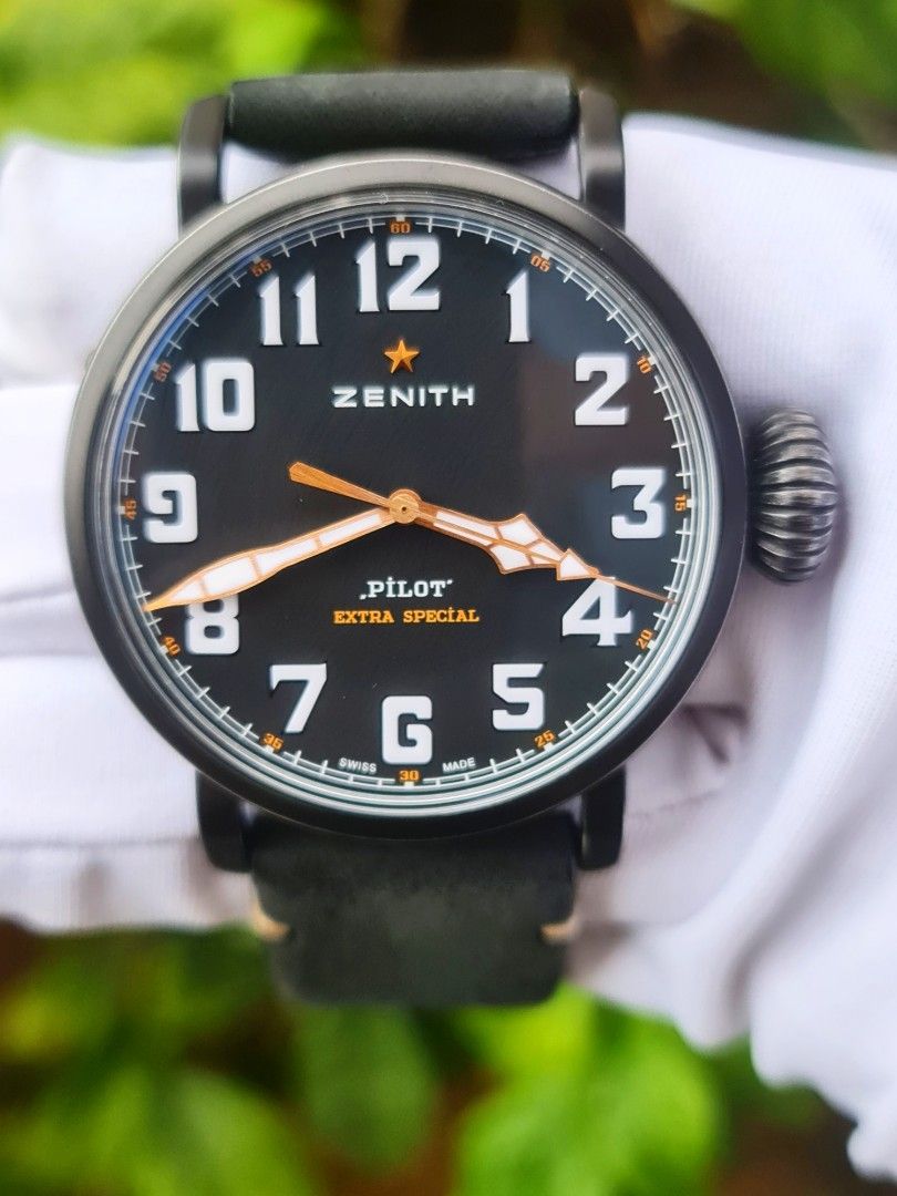 *Full Complete Set* 2020 Zenith Pilot Type 20 Extra Special 45mm Ref ...