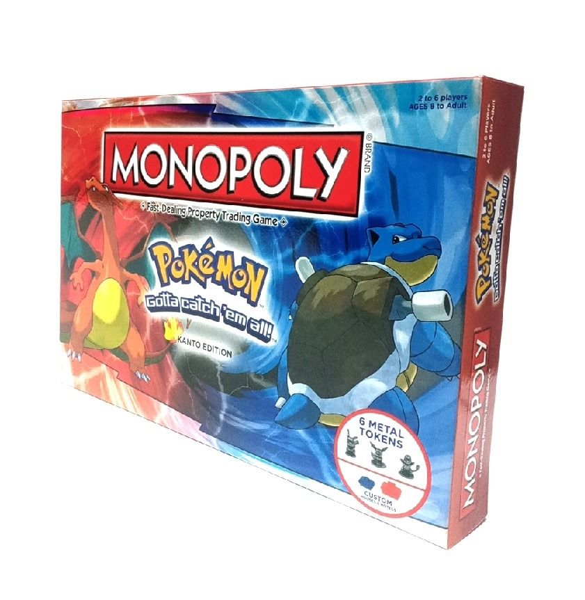 Monopoly Pokemon Kanto Edition Board Game, Hobbies & Toys, Toys & Games ...