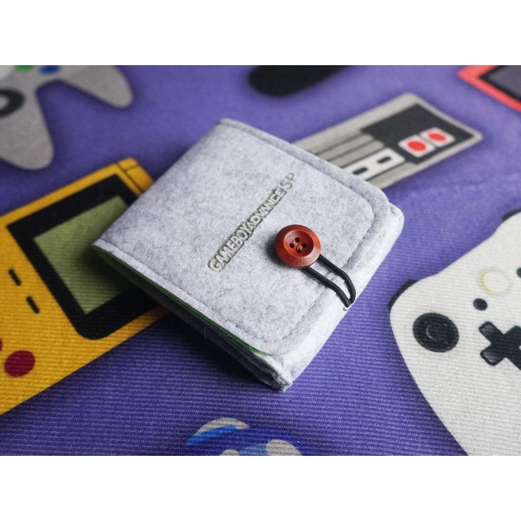 GameBoy Advance SP (GBASP) Felt Carry Bag, Hobbies & Toys, Toys & Games ...