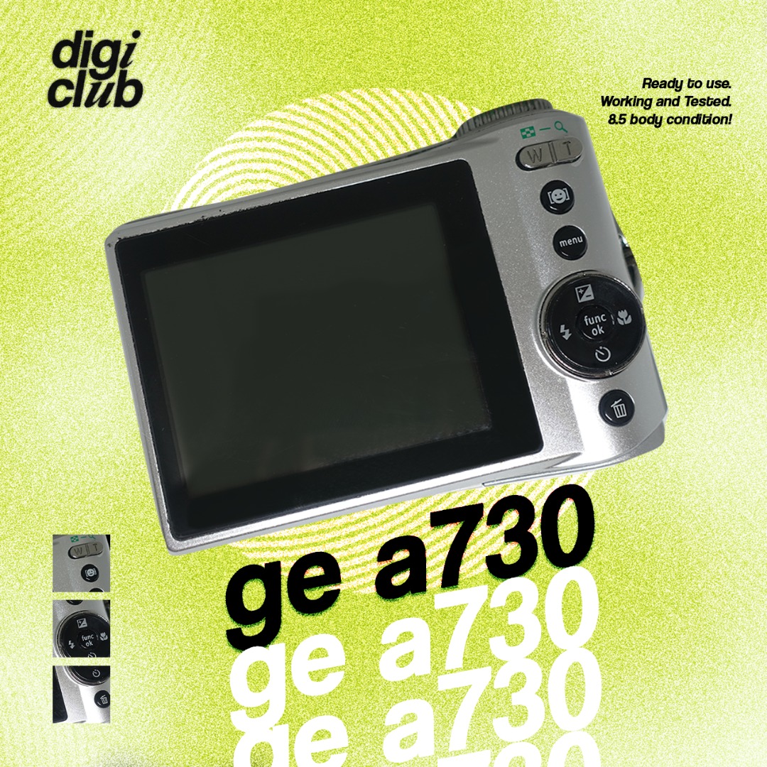 ge [general electric] a730 digicam, Photography, Cameras on Carousell