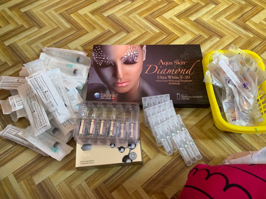 Gluta Push Set Health And Nutrition Medical Supplies And Tools On Carousell