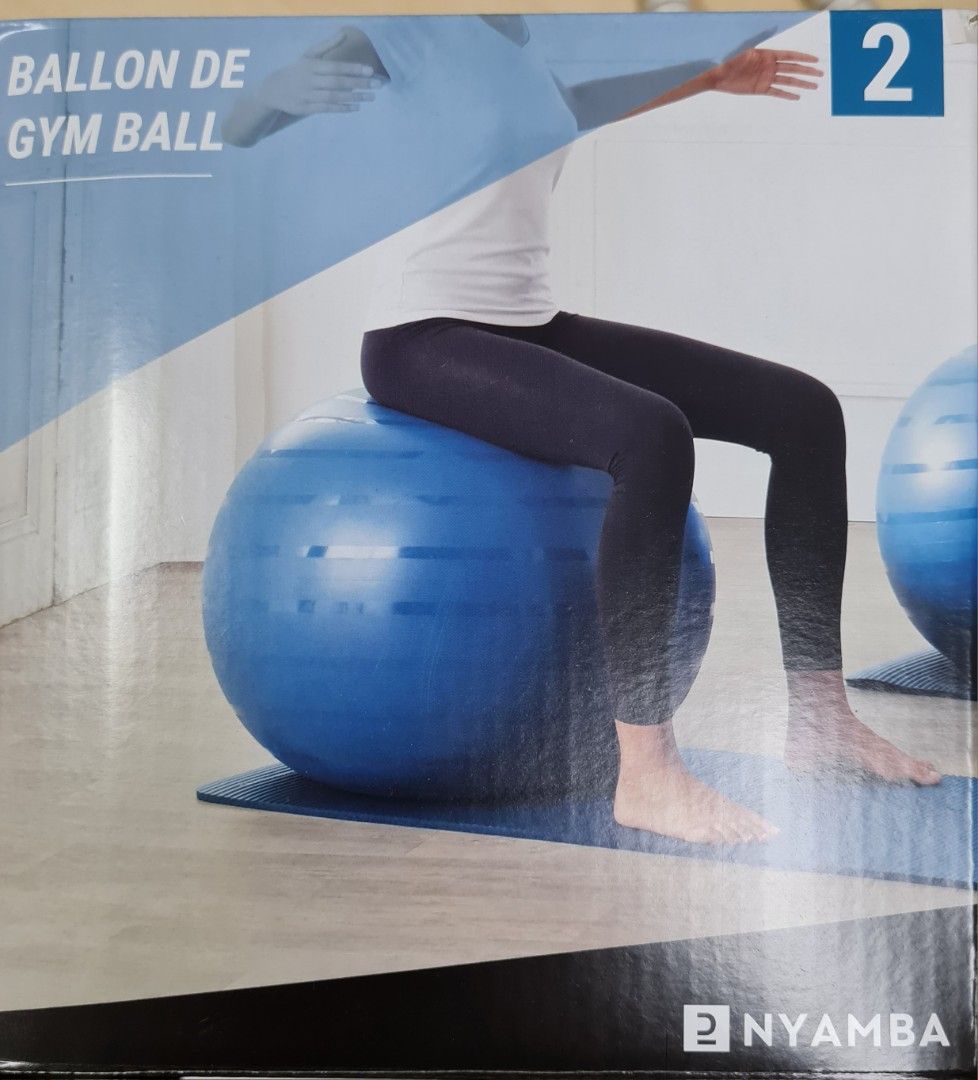 Gym Ball, Sports Equipment, Exercise & Fitness, Toning & Stretching ...