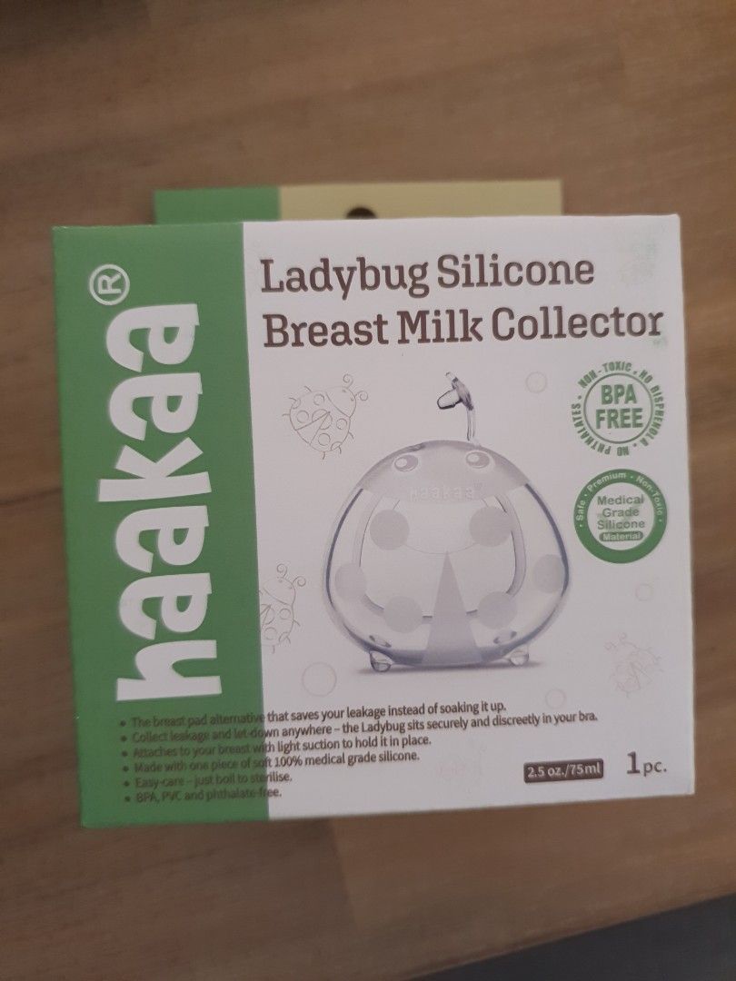 Haakaa Ladybug Silicone Breast Milk Collector, Babies & Kids, Nursing ...