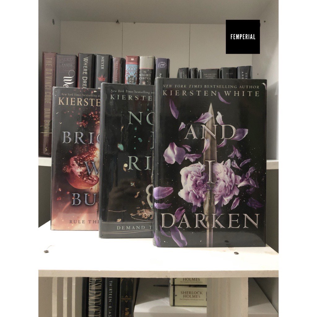 [Hardcover] And I Darken Complete Trilogy by Kiersten White (The ...