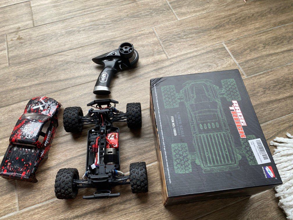 HBX RC monster truck 1/18 scale, Hobbies & Toys, Toys & Games on Carousell