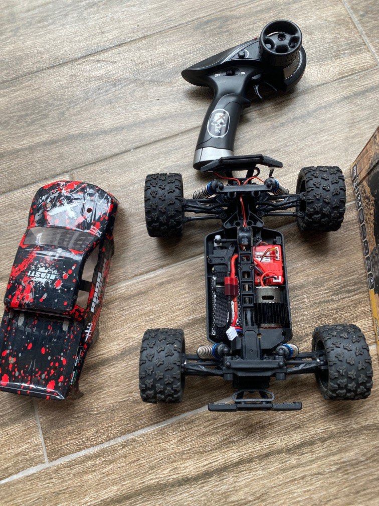 HBX RC monster truck 1/18 scale, Hobbies & Toys, Toys & Games on Carousell