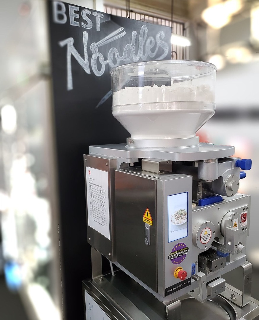 heavy duty automated noodle maker . flour to fresh noodle only 8sec ...