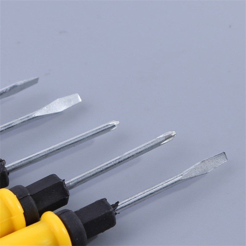 HEAVY DUTY Screw Driver 2 in 1 Combination Plus Minus Travel Pocket Car ...