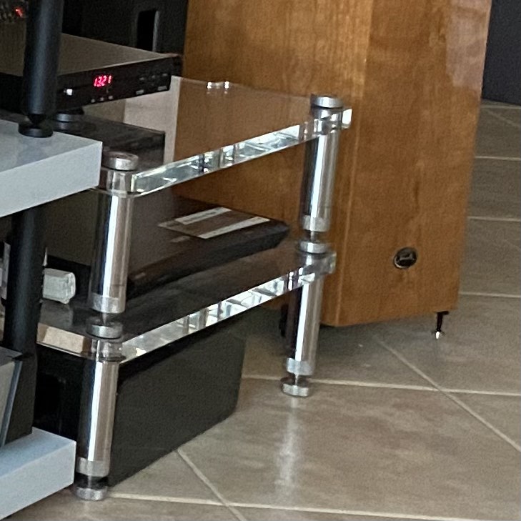 Hifi racks 2 tier, Furniture & Home Living, Furniture, Shelves ...