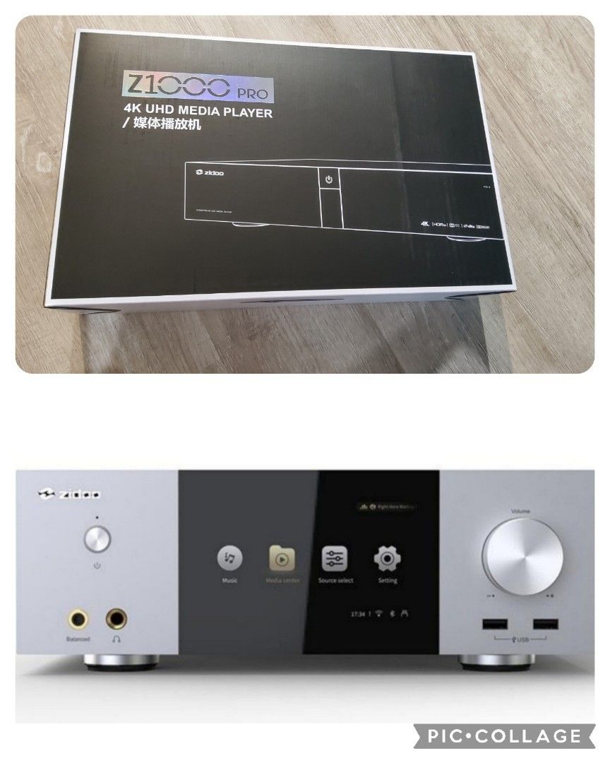 HiGH END MEDIA PLAYER Zidoo NEO S Support Video Format - HDR+ HDR10 Dolby Vision, Music Format ...