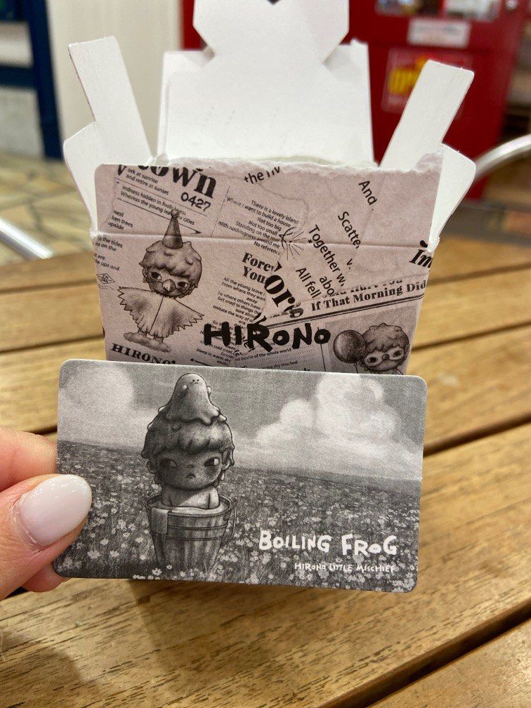 Hirono little mischief boiling frog, Hobbies & Toys, Toys & Games on ...