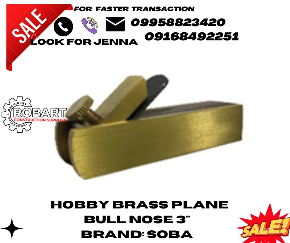 HObby brass plain bull nose 3'', Commercial & Industrial, Construction ...