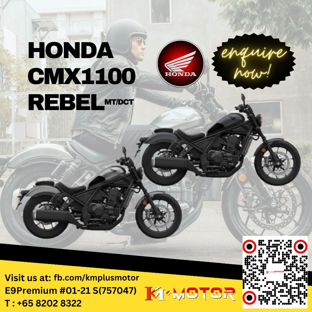 HONDA CMX1100 MT DCT BRAND NEW PARALLEL TWIN CRUISER CLASS 2 STREET ...