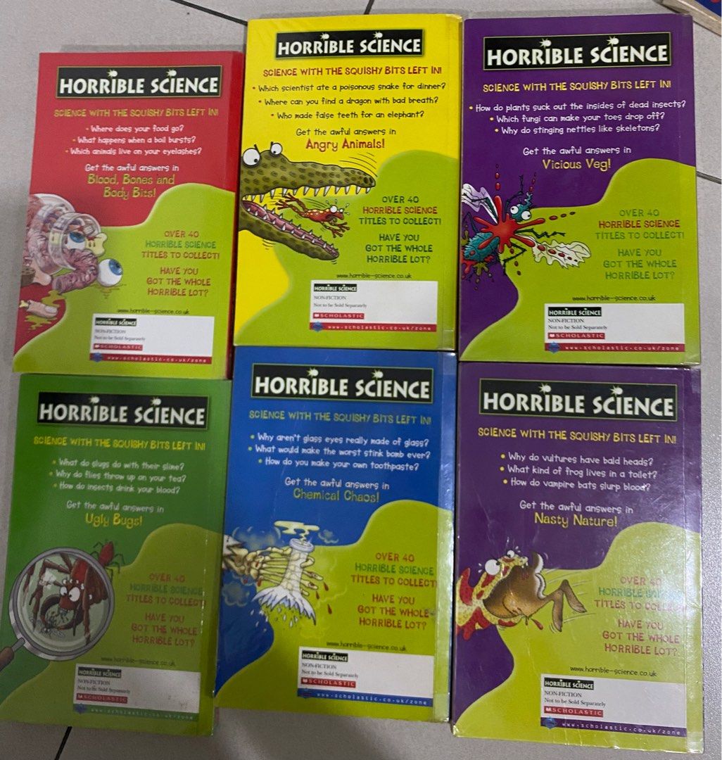 Horrible Science series, Hobbies & Toys, Books & Magazines, Storybooks ...