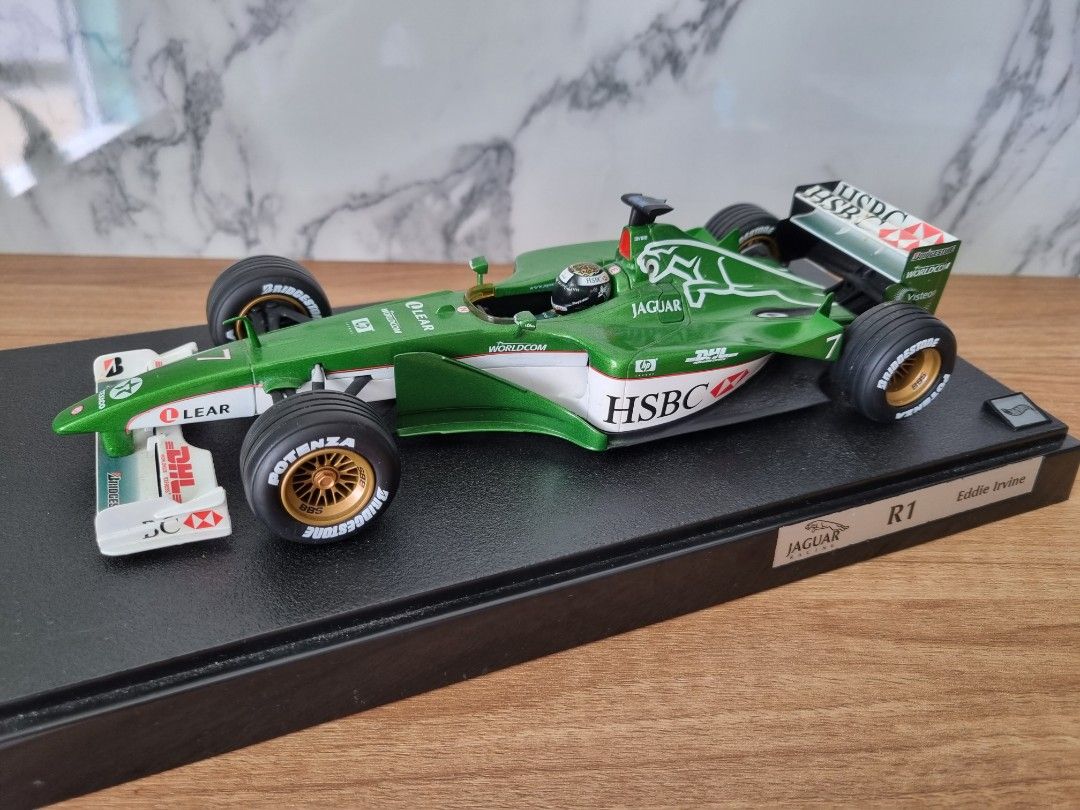 Hot Wheels Jaguar F1 Eddie Irvine HSBC Car, Hobbies & Toys, Toys ...