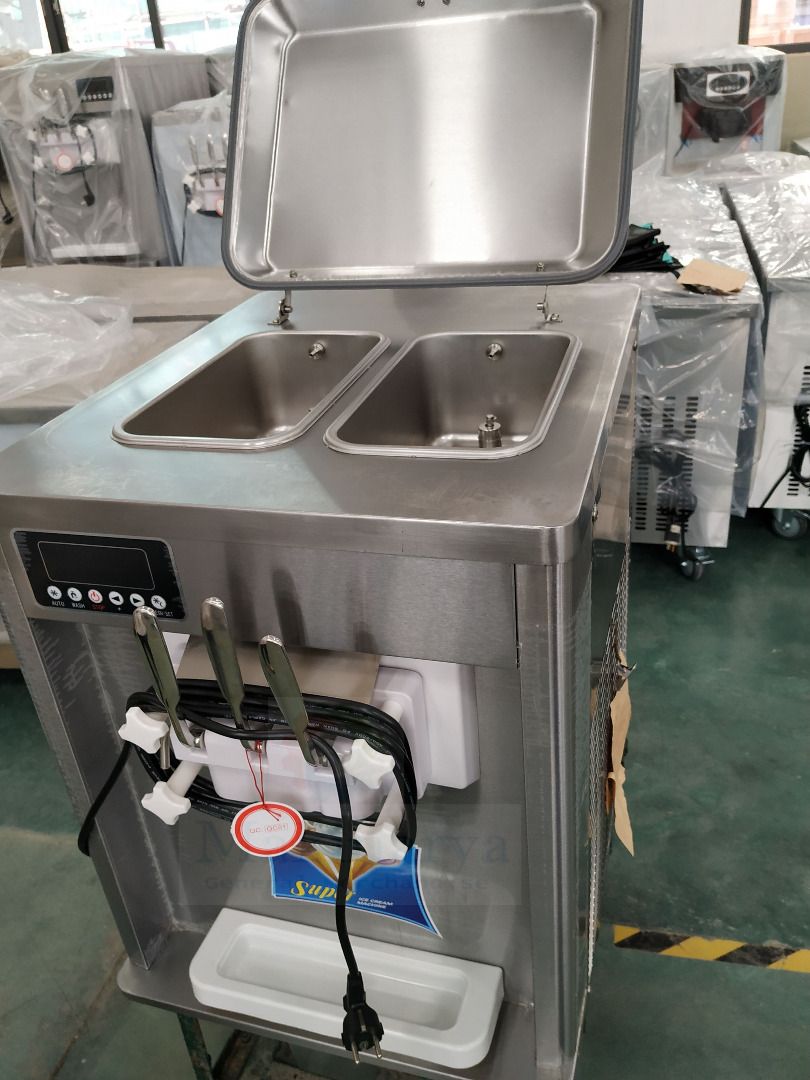 Ice Cream Machine 3 nozzle table top, TV & Home Appliances, Kitchen ...