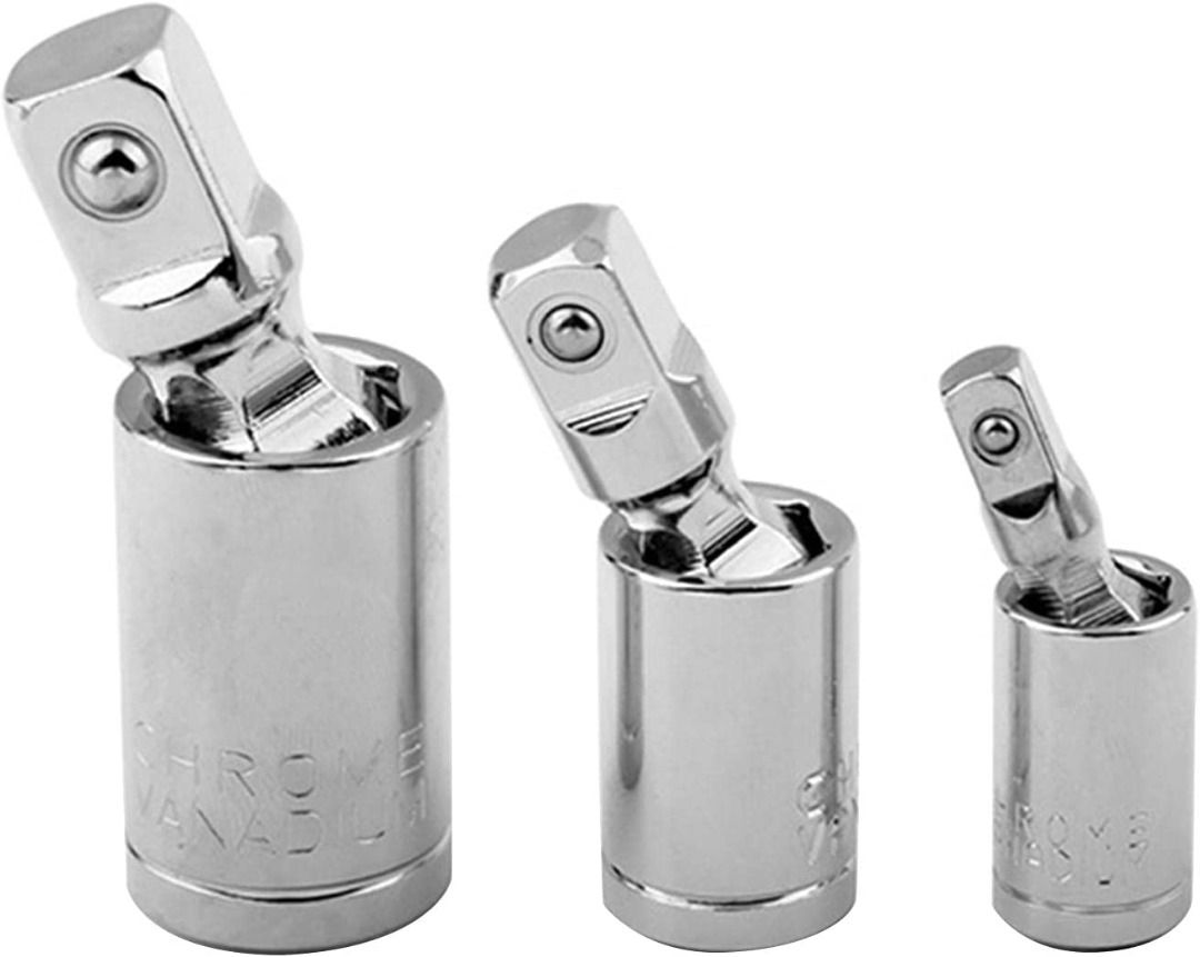 Impact Universal Joint Socket Sets 1/4 Inch, 3/8 Inch, 1/2 Inch Swivel ...
